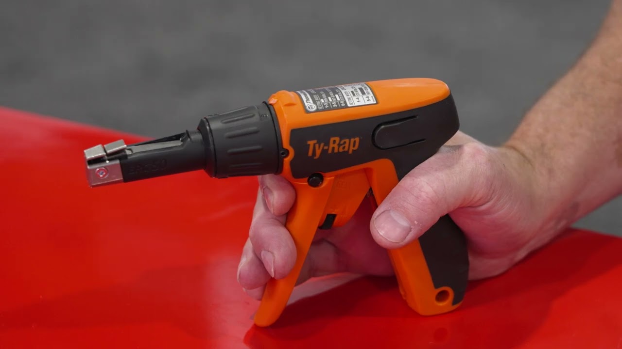 Power Minute Plus: The Ty-Rap® ERG50 Ergonomic cable tie installation tool
