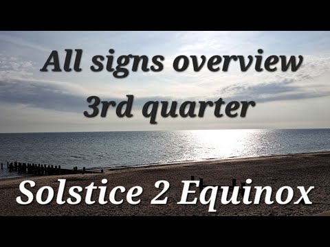All signs quarterly overview covering from the summer/winter solstice 2 autumn/spring equinox