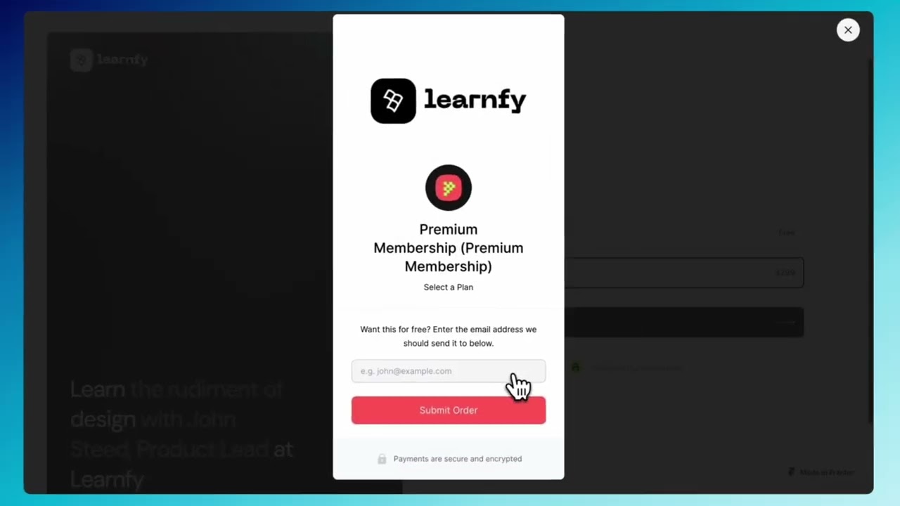 Learnfy -  Personalised Course Platform Template