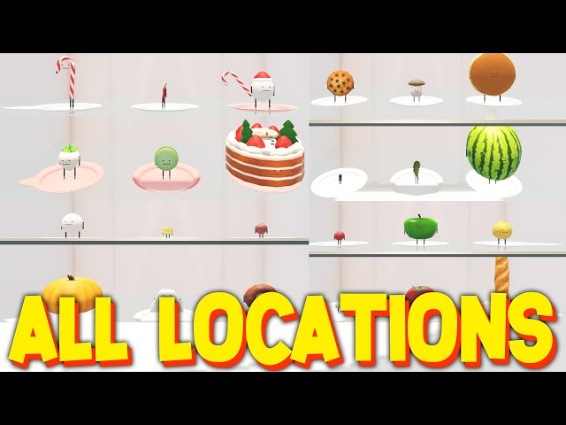 How to find all food items in Roblox Secret Staycation