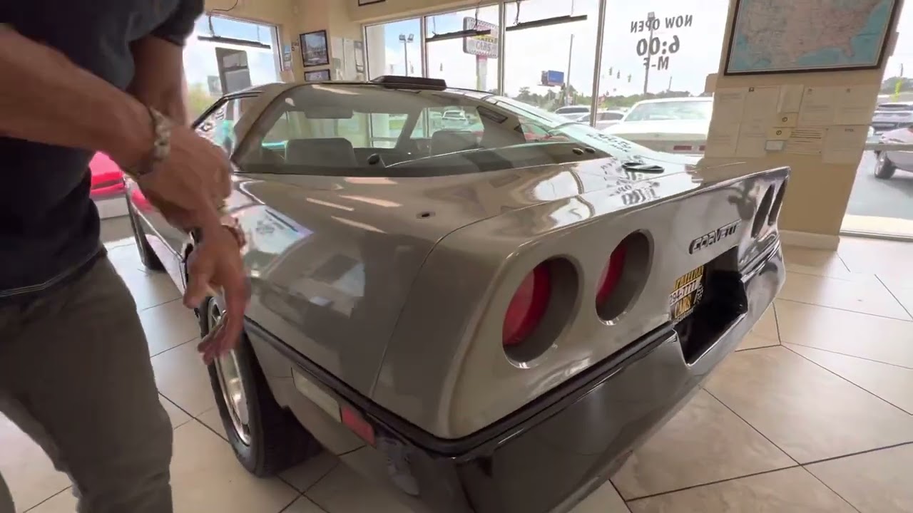 1987 Chevy Corvette 1 owner, 9700 miles. Walk Around Video