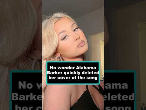 No wonder Alabama Barker quickly deleted her cover of the song. #alabamabarker #boyfriend #raelynn