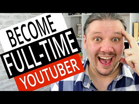 How To Go Full Time on YouTube with ONLY 3000 Subscribers (DEEP DIVE)