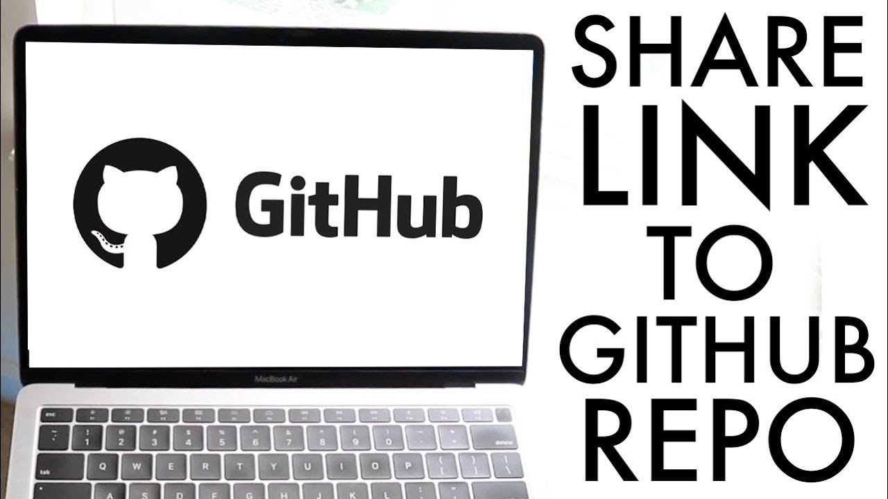 How To Share a Link To a GitHub Repository!