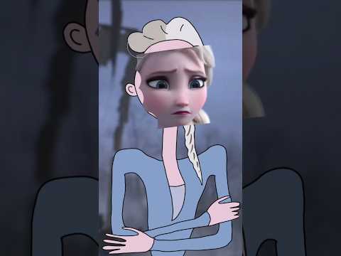 Funny Elsa ๐คฃ๐ #drawingmeme #funny #frozen