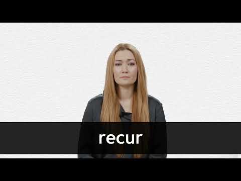 RECUR definition in American English | Collins English Dictionary