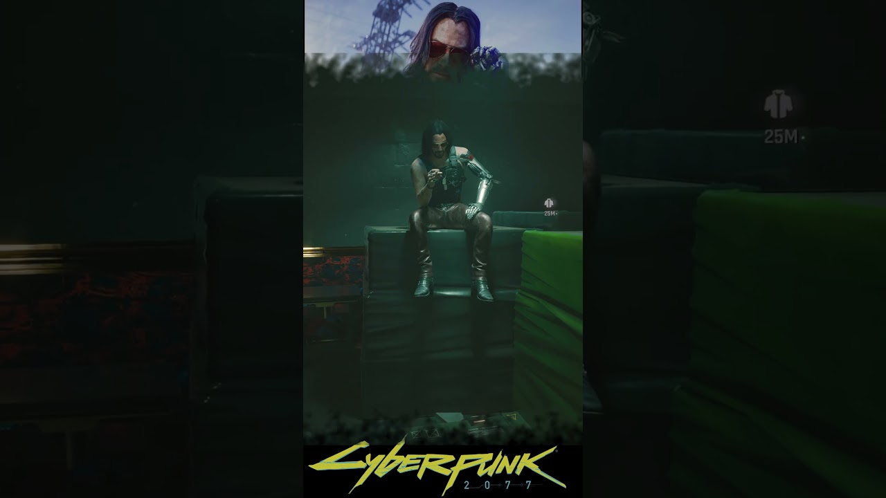 John Wick Easter Egg Cyberpunk Phantom Liberty #shorts  #gaming #cyberpunk