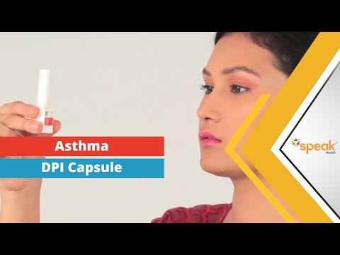 Asthma: How to use a Dry Powder Inhaler (DPI) Capsule