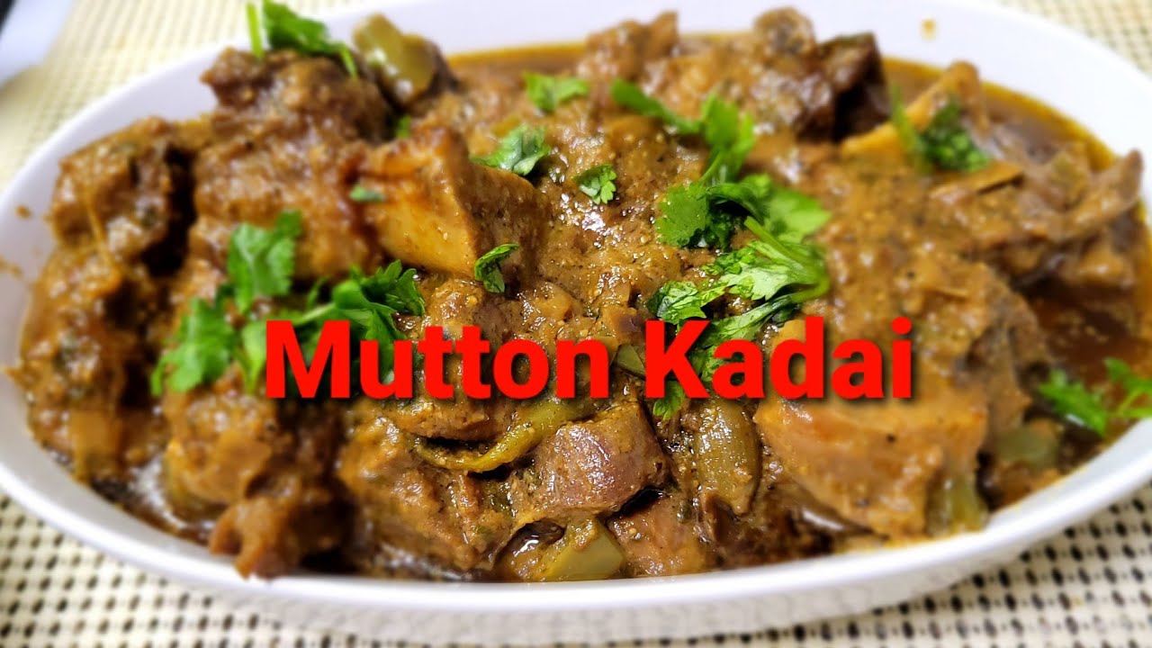 Mutton Kadai | kadai Gosht in Bawarchi style