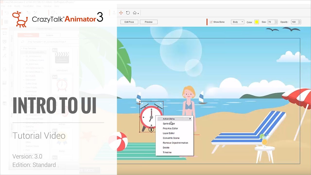 Cartoon Animator 4 Tutorial - Intro to UI