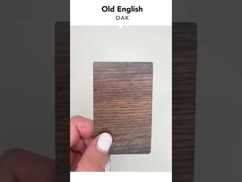 OLD ENGLISH - Oak - Wood Finish Close Up - Darafeev
