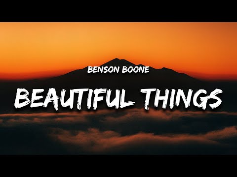 Benson Boone - Beautiful Things (Lyrics) "i want you i need you oh god"