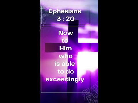 More than You Can Ask, Think, or Imagine | Ephesians 3:20 | #bible #scripture #prayer #jireh #shorts