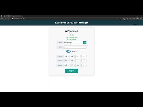 ESP32 #01 WiFi Manager