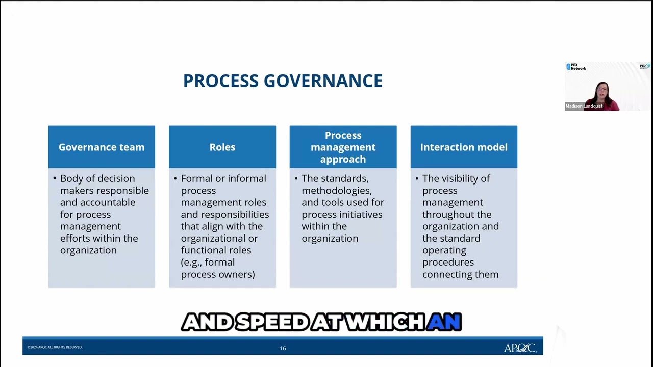 Learn about Process Governance