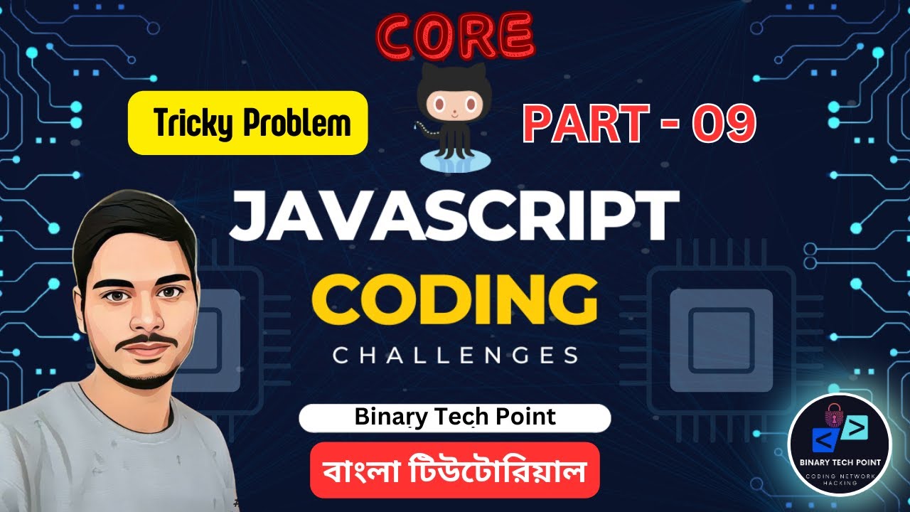 javascript challenge #part9 @binarytechpoint