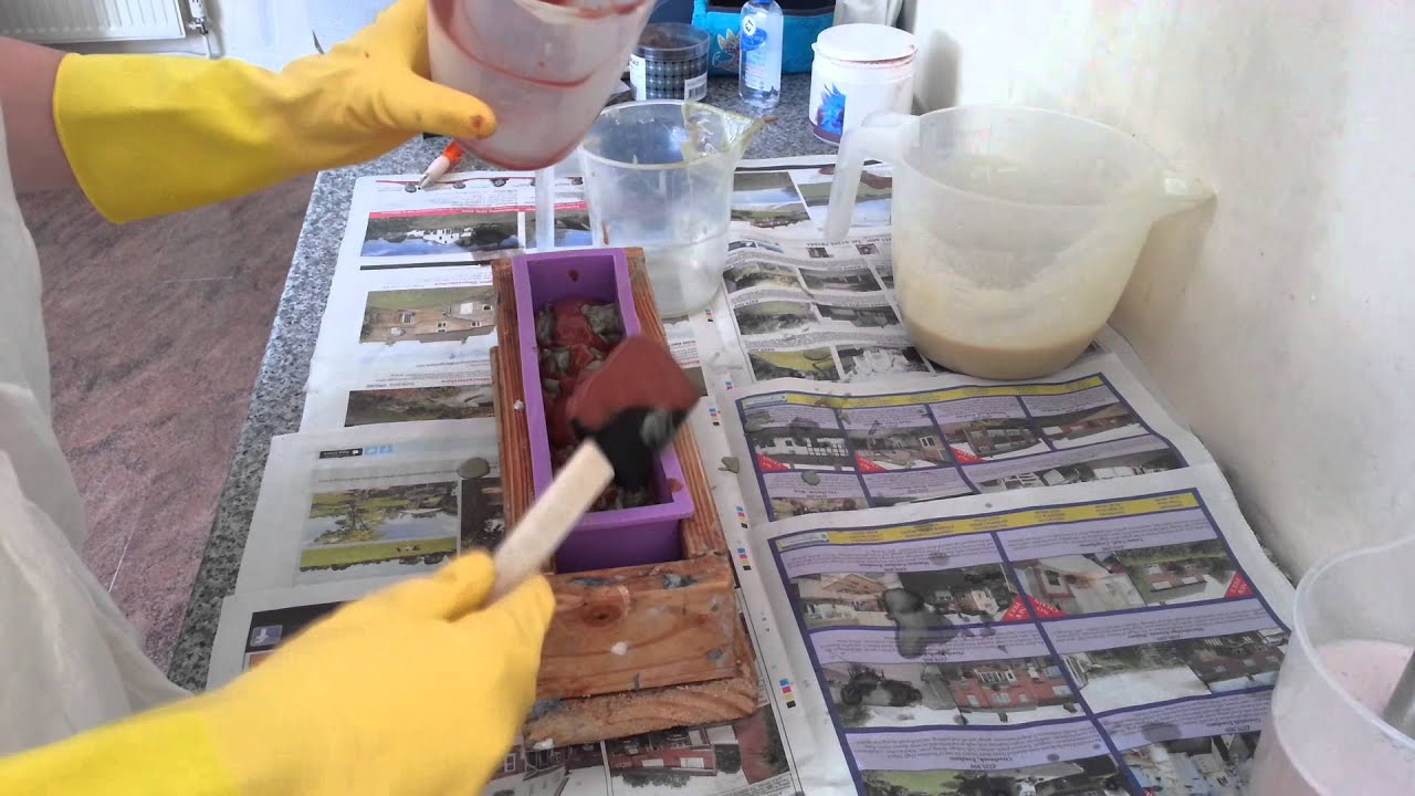 Making a test soap | FuturePrimitive Soap Co.