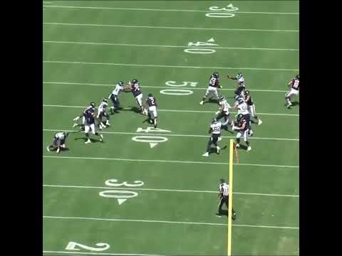 BRAXTON JONES & TEVIN JENKINS LEAD DJ MOORE TO THE ENDZONE! #shorts #chicagobears #nfl