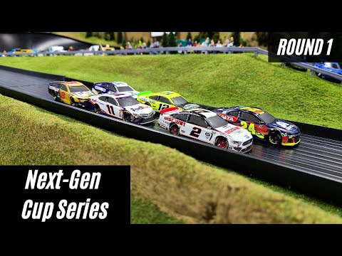 Next-Gen Diecast Cup Series | NASCAR Diecast Racing | Round 1 Throwback Compilation