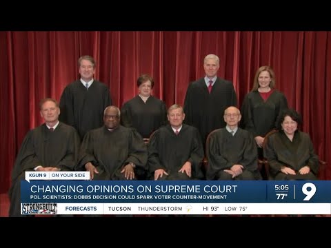 Changing opinions from Supreme Court