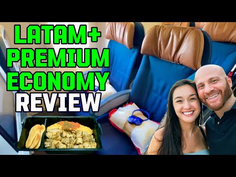 LATAM Premium Economy Review | LATAM Plus | Worth It? | 2025