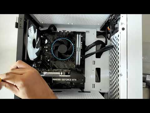 INTEL CORE I3-12100F + ASROCK H610M-HDV M.2 + GTX 1650 4G PC GAMING BUILD