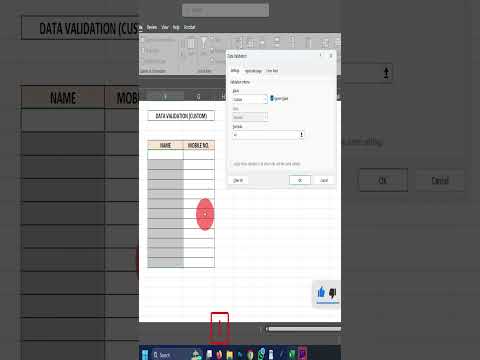 #how to prevent wrong entry in excel data