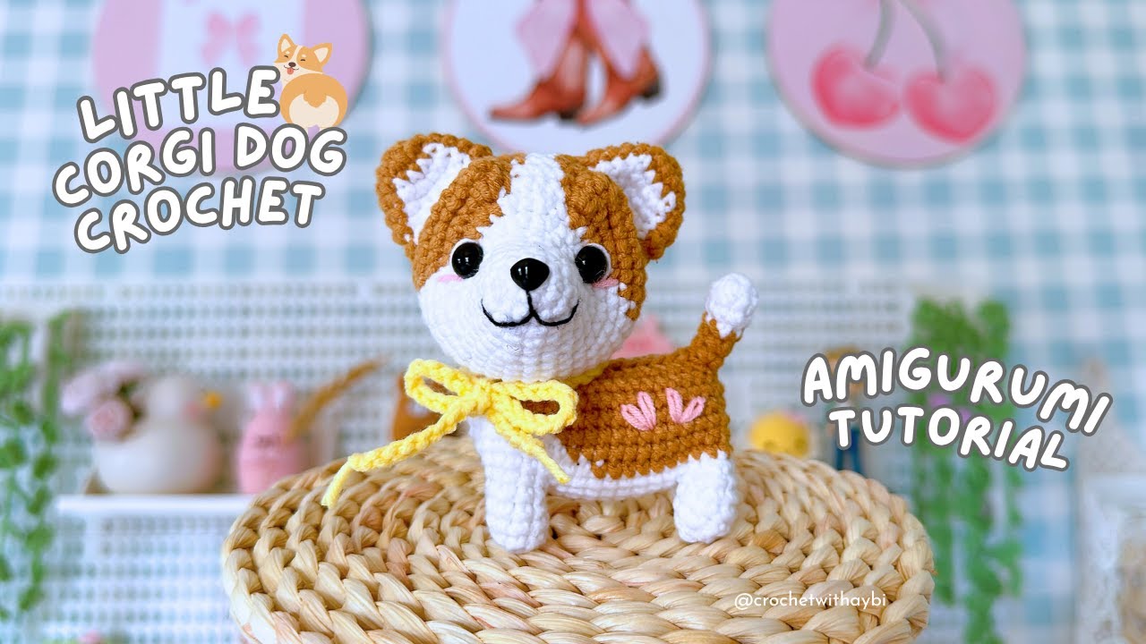 Corgi Dog Crochet Part 2 | Free Amigurumi Pattern & Tutorial | How to Crochet Corgi Dog #crochet