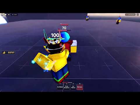 Roblox Elemental Duels Ice Combo (Unescapable 🥶 )