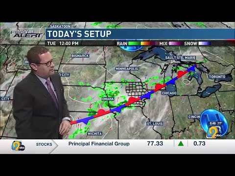 First Alert Forecast: Tuesday Morning, June 24th