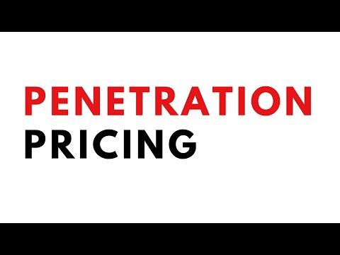 Penetration pricing