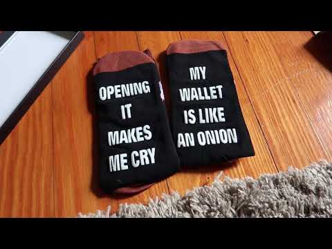 Unique Gifts Funny Novelty Socks - Stocking Stuffers for Men Women Winter Fun Sock Cool Gifts