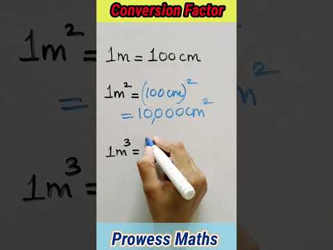 Conversion Of Units | m² to cm² | m³ to cm³ |#Shorts #Mathshorts #PayalNayak