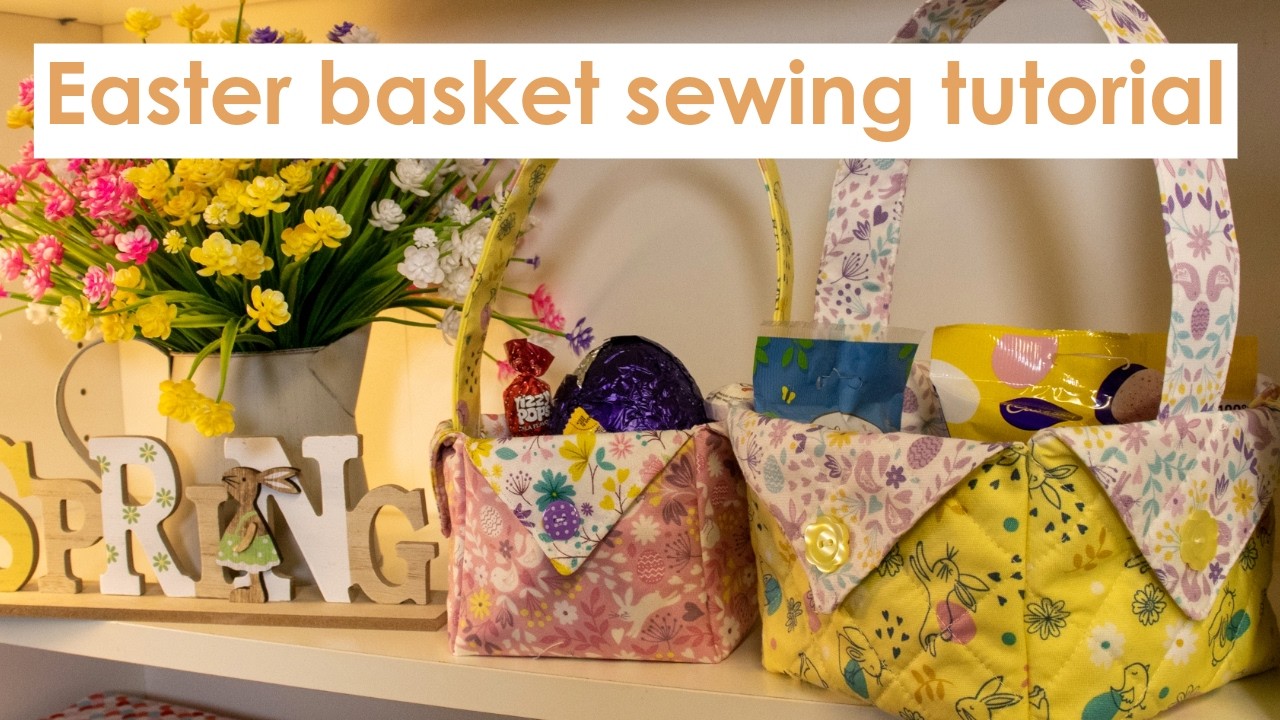 Make Your Own Easter Basket DIY Quilt Tutorial