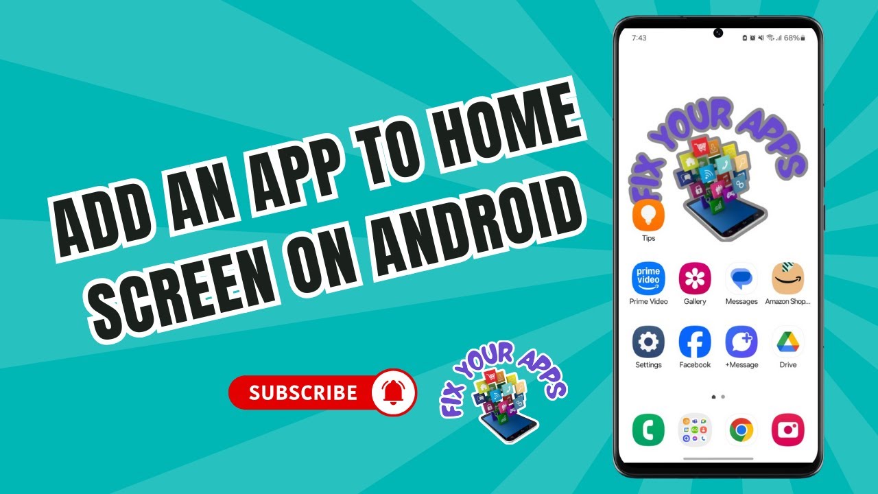 How to Add an App to Your Home Screen on Android