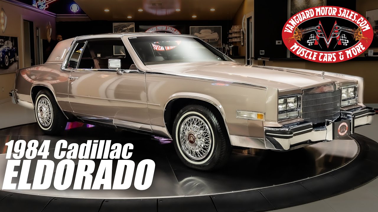 1984 Cadillac Eldorado Biarritz For Sale Vanguard Motor Sales #0472