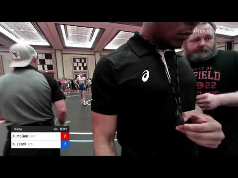 182 Kg Consi Of 32 #2 - Xavier McGee, New York Vs Kalob Ezzell, New York 5d5d