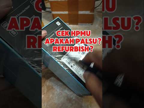 BEGINI CARA NGECEK HP OPPO A77S ASLI APA PALSU #hprefurbish #oppoa77s #hppalsu #refurbished #cara