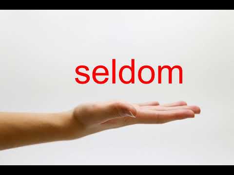 How to Pronounce seldom - American English