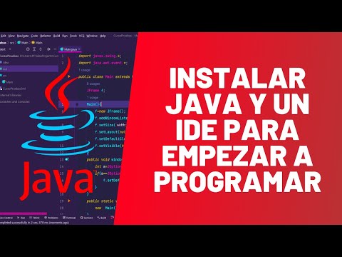 Instalación de IDE y Java para empezar a programar