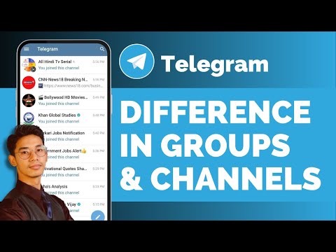 Difference Between Telegram Group And Channel || Telegram Group Or Channel !