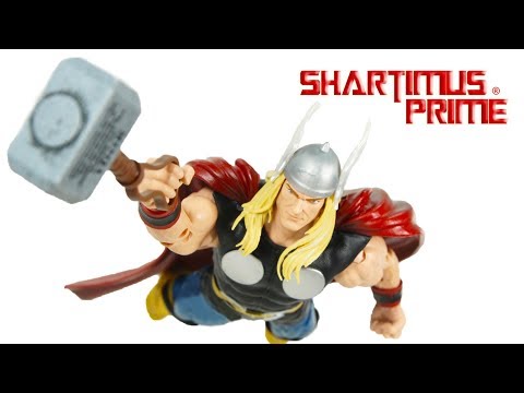 Marvel Legends Thor 80 Years Hasbro Alex Ross Comic Action Figure Review