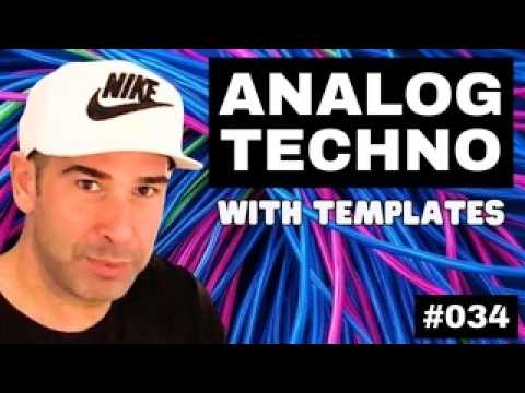 How to make Analog Techno with Logic Pro X | Live Electronic Music Tutorial #034