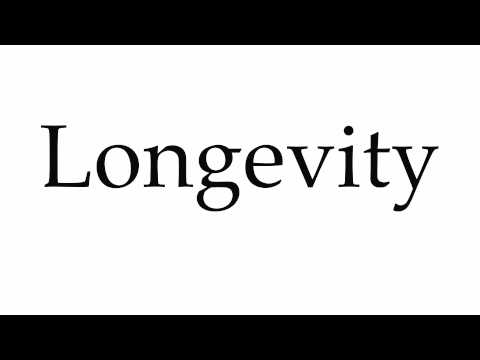 How to Pronounce Longevity