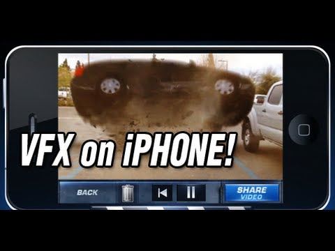 Action Movie VFX iPhone App Review & Demo iPhone Video FX