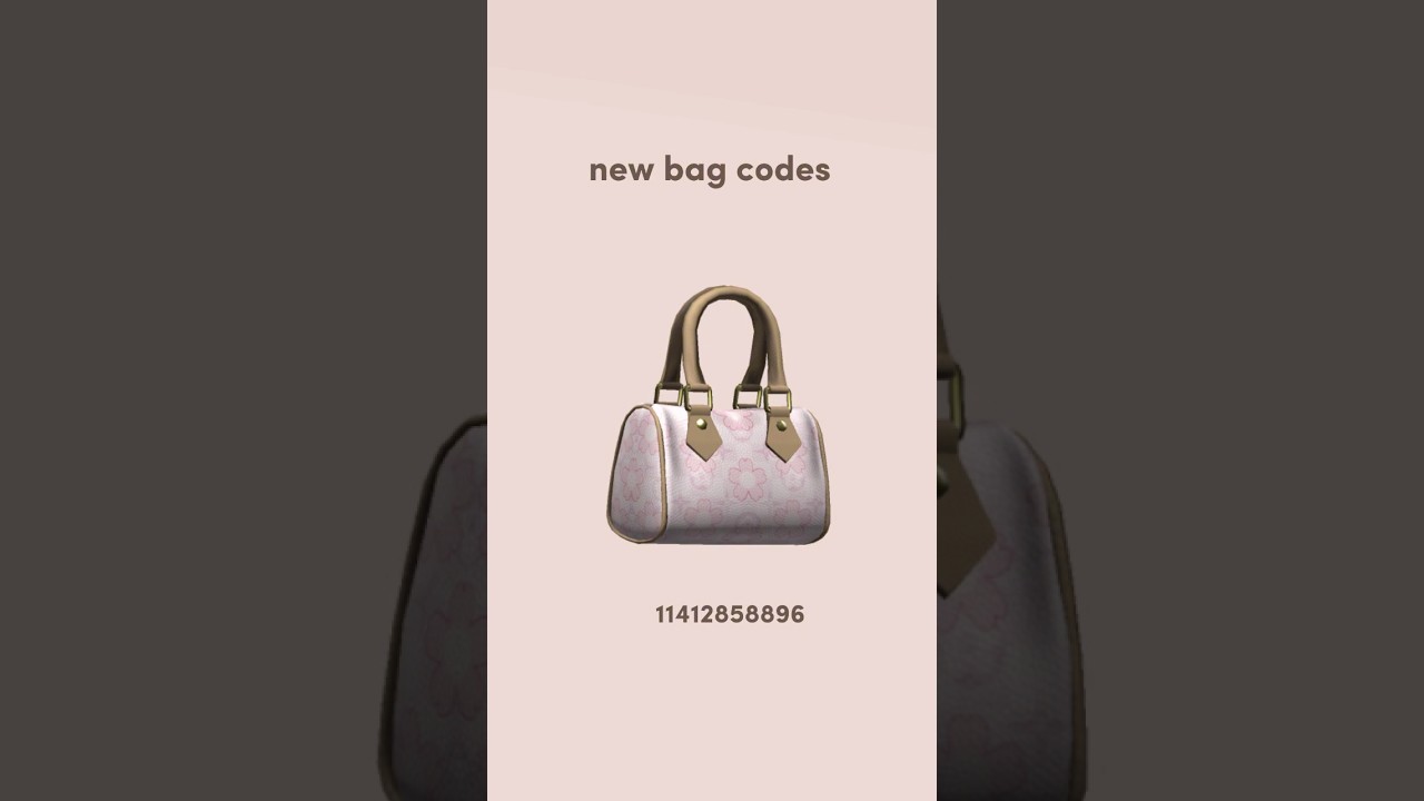 new bag code roblox!! #robloxcodes #bloxburgcodes #berryavenuecodes #brookhavencodes