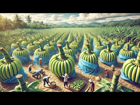 Revealing Secrets of How the Philippines' Farmers Grow and Harvest Bananas