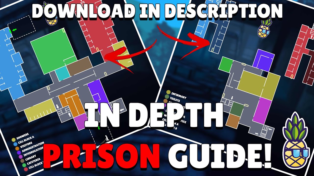 Phasmophobia Prison Map Guide - Under 6 Minutes!