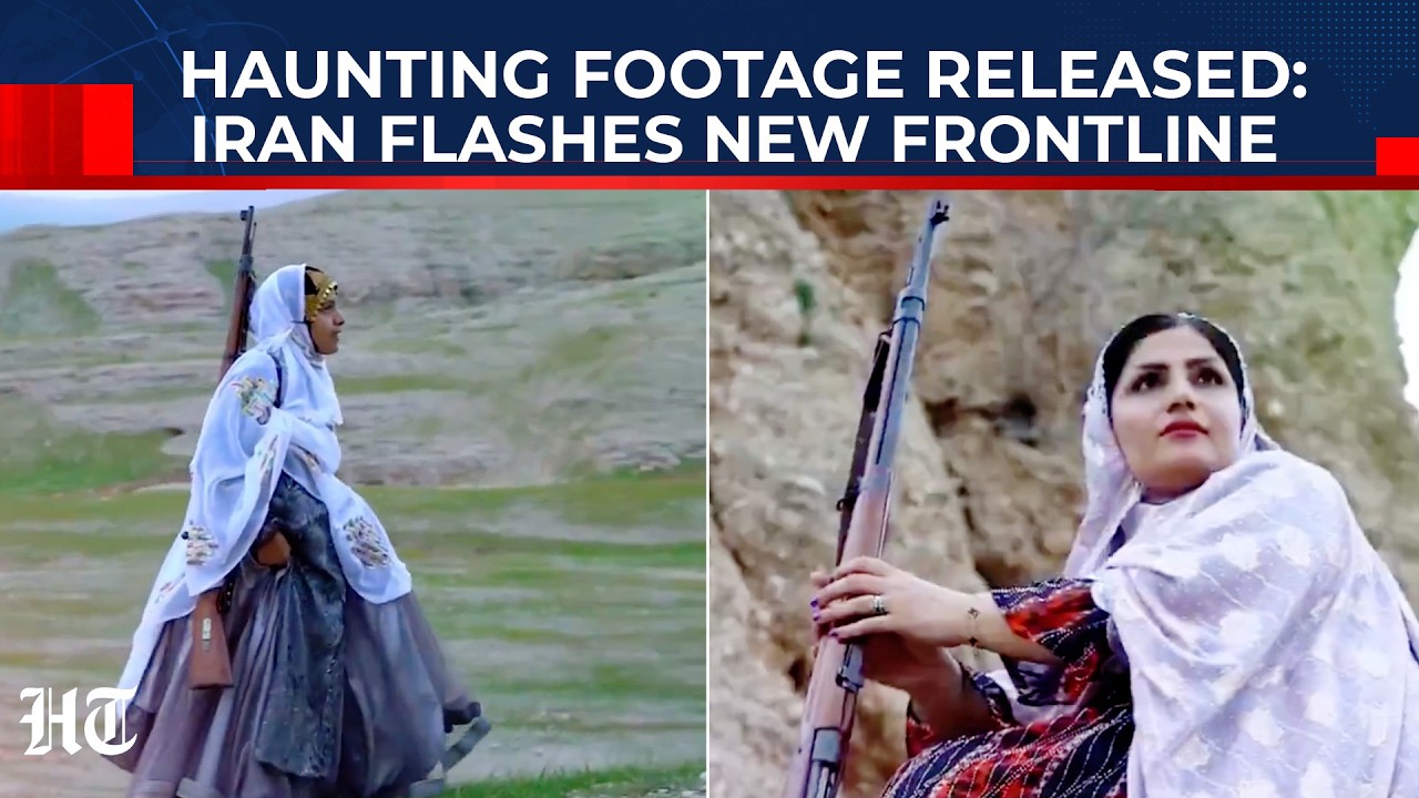 Mojtaba Shows Armed Women Fighters As Trump Eyes Hormuz, Warning US Marines Of Fierce Battle | Iran