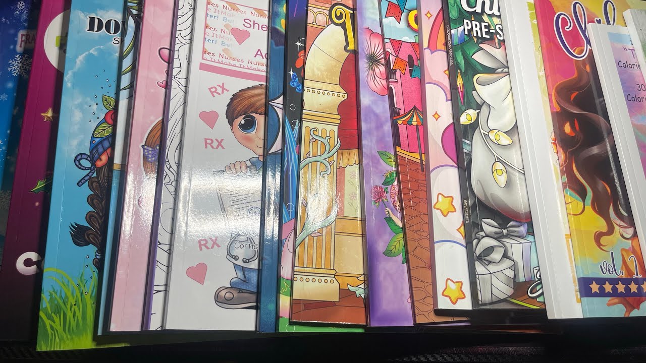 My Chibi Coloring Book Collection #chibicoloringbook #adultcoloring